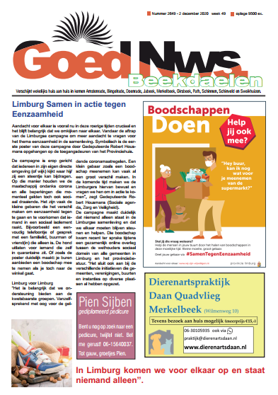 Home - Weekblad Goed Nieuws